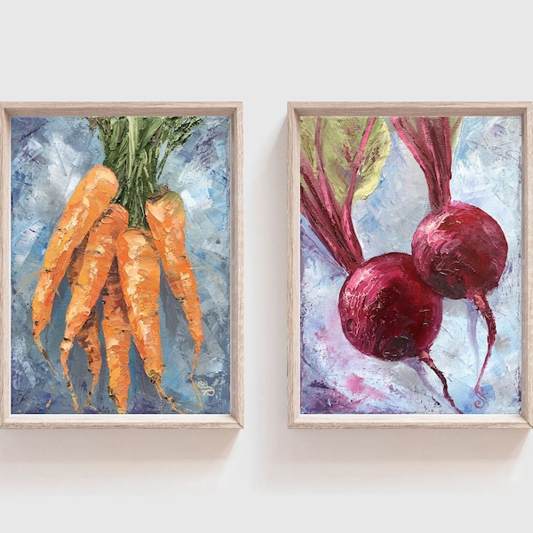 Vegetable Paintings - Etsy