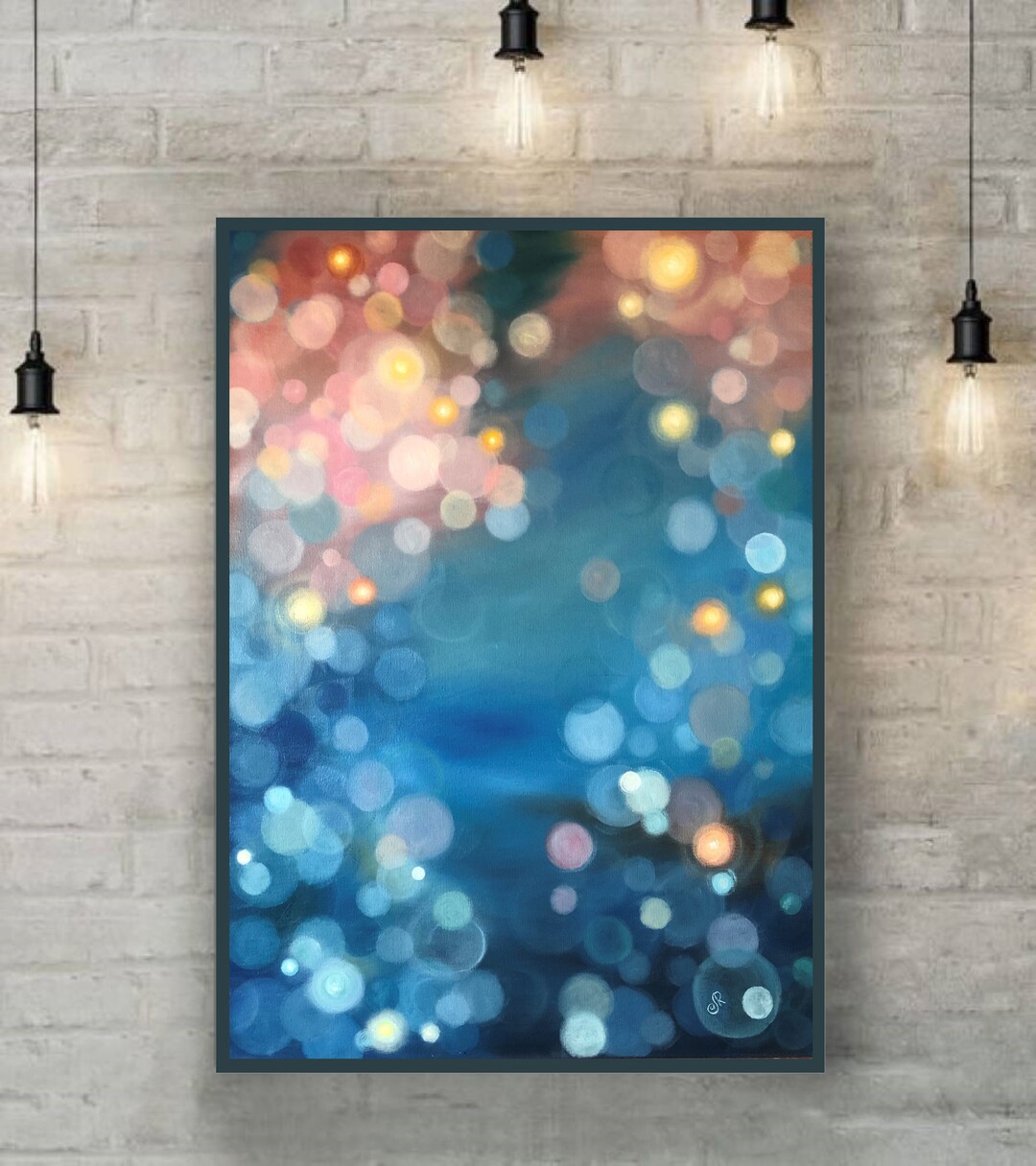 Abstract Painting Original Colorful Wall Art Multicolor Abstract Art ...