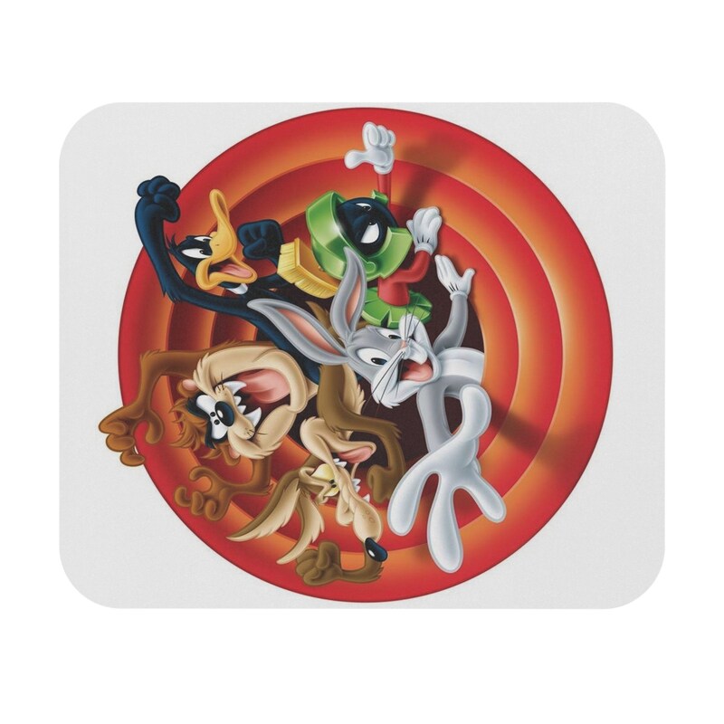 Cartoon Character Mouse Pad - Etsy UK