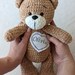 Personalized Teddy Bear for Baby, Custom Teddy Bear With Embroidered ...