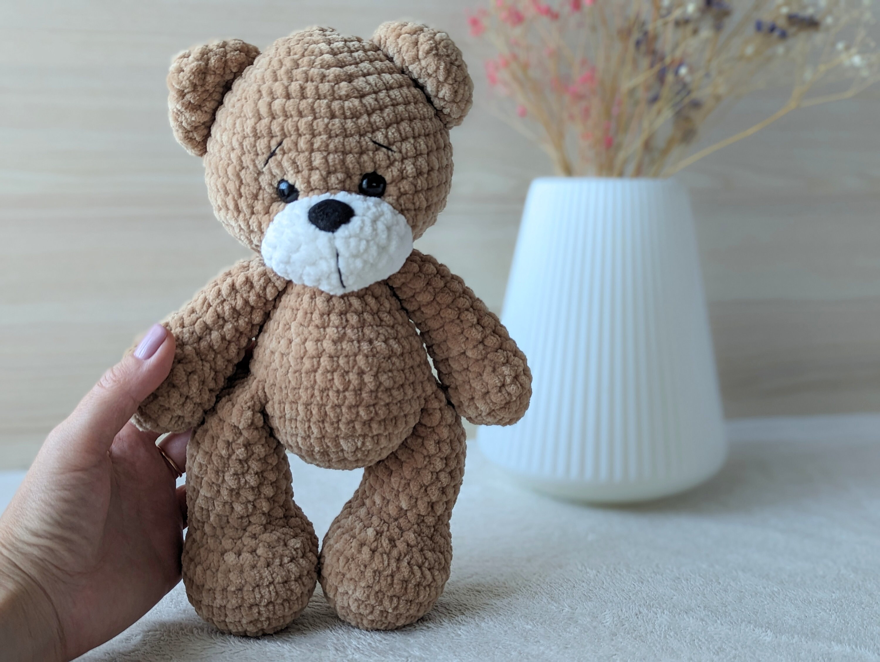 Plush Teddy Bear Toy, Soft Stuffed Animal Toy, Valentine's Day Gift - Etsy