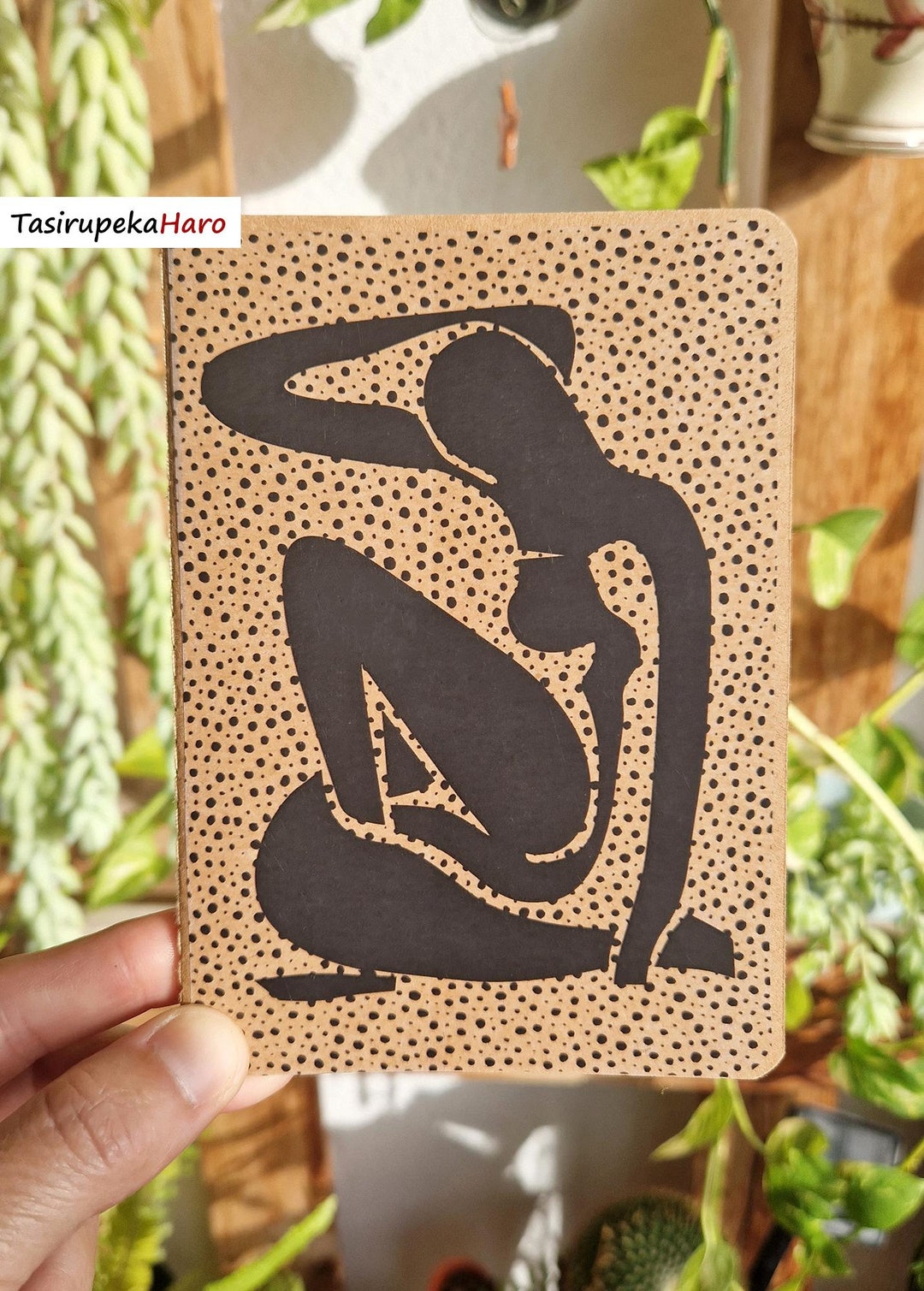 Henri Matisse A6 Notebook, Rustic Diary, Natural Brown Notebook ...