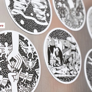 Escher Magnet, Band of Union Painting, Kitchen Decor, Surreal ...