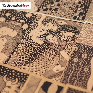 Picasso Rustic Kraft Notebook, Jacqueline With Flowers Diary, Natural ...