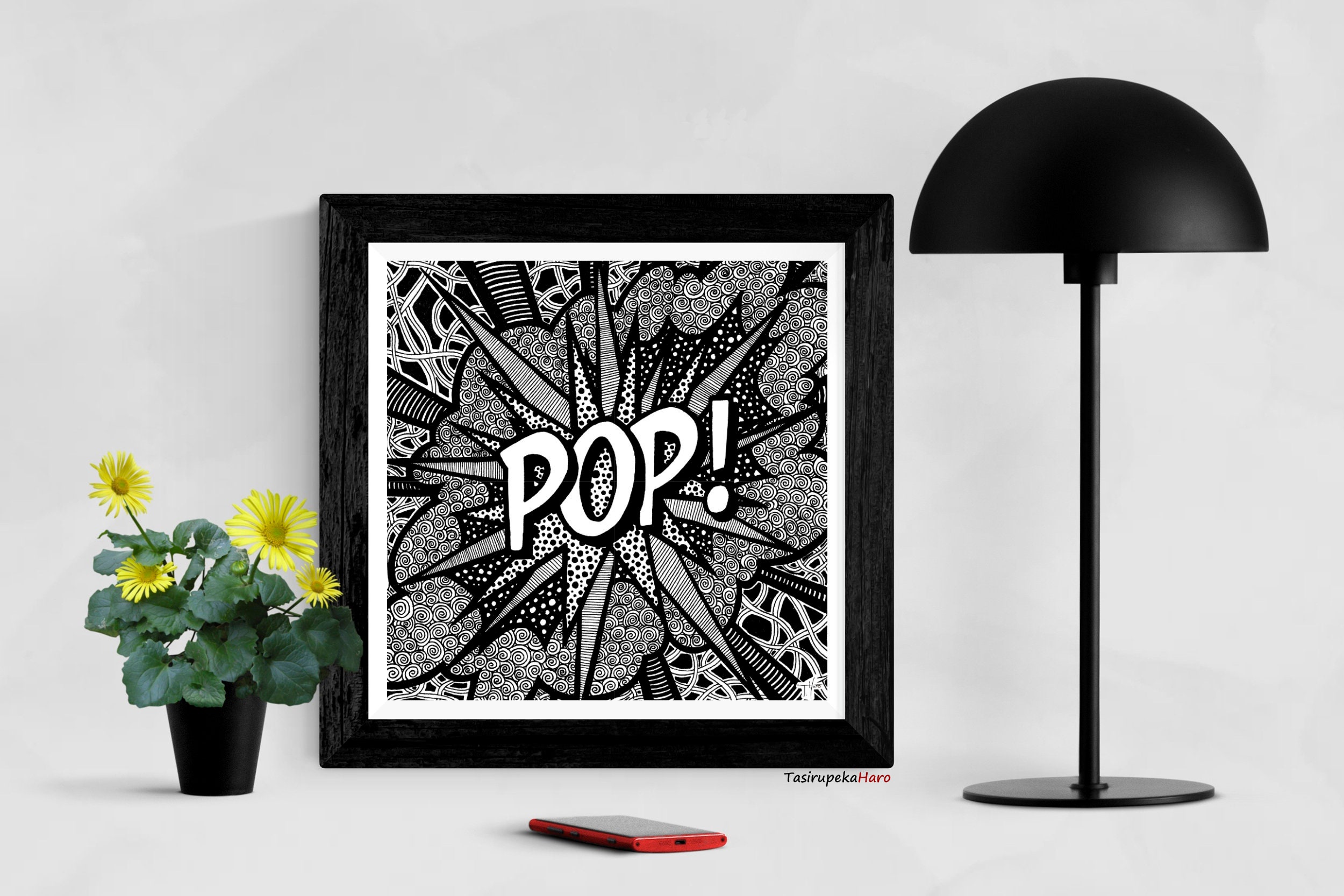 Roy Lichtenstein Print, POP Comic, Onomatopoeia Decor, 60s Pop Wall Art ...