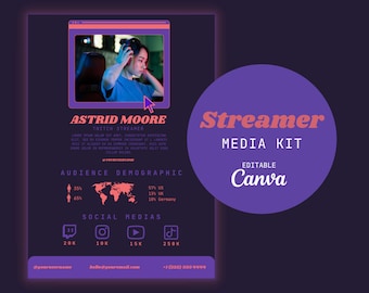 One Page Media Kit - Etsy