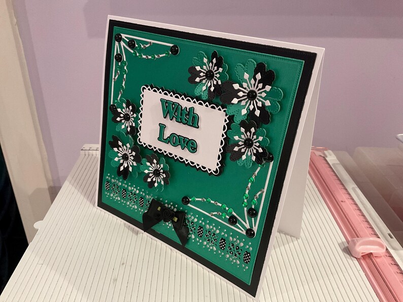 Handmade With Love Card - Etsy