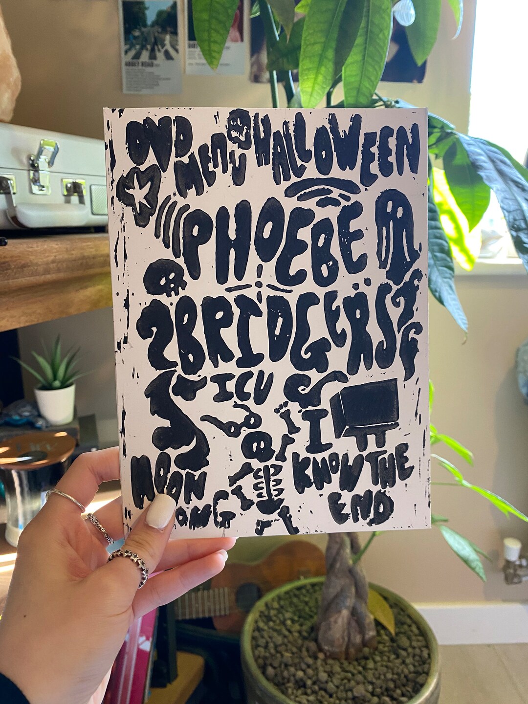 Phoebe Bridgers Art Print - Etsy UK