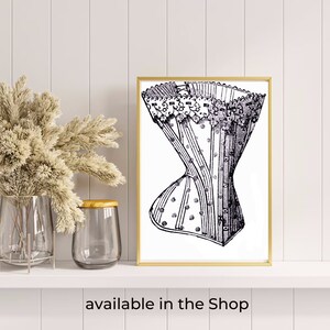 Ultimate S-BEND Corset PDF Pattern | Edwardian 1906 Corset Pattern De ...