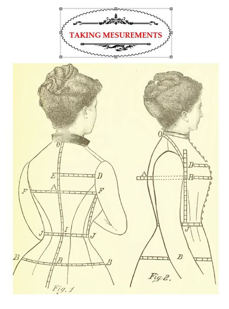 Edwardian S-bend Corset Pattern: 1906 Gibson Girl Style (A4 PDF) - Etsy