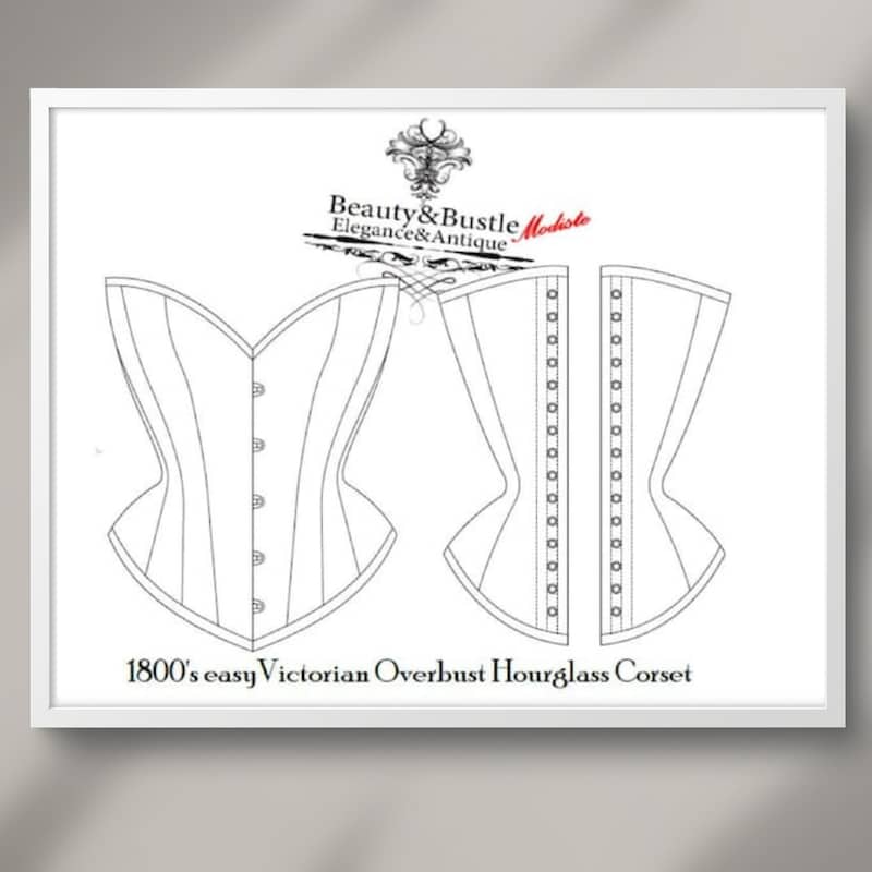 Overbust Corset - Etsy