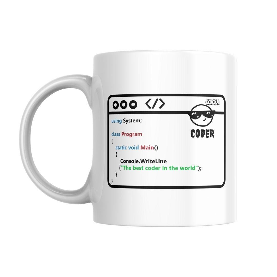 Funny Coder Sticker - Programmer Gift - Coding Geek Gift - Software Developer Decal - Computer ...