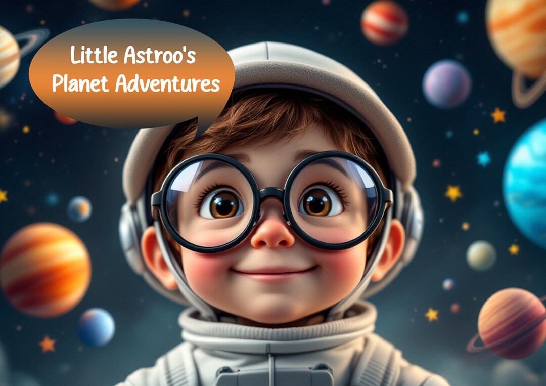 Digital Kids Book | Little Astroo's Planet Adventures | Fun ...