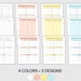 Freezer Inventory List, Tracker, Log Book, Meal Journal, Kitchen and ...