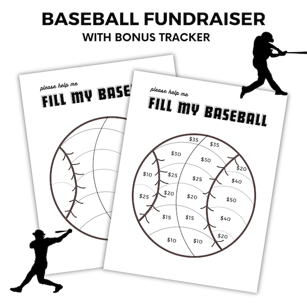 Baseball Fundraiser - Etsy