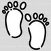 5 Types Baby Footprint, Baby Footprint, Baby Footprint PNG, Baby Feet ...