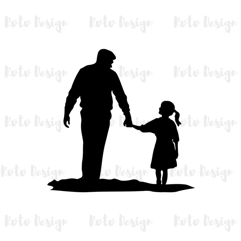 Father Daughter PNG Files: Dad Life Clipart (digital Download) - Etsy