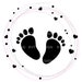 5 Types Baby Footprint, Baby Footprint, Baby Footprint PNG, Baby Feet ...