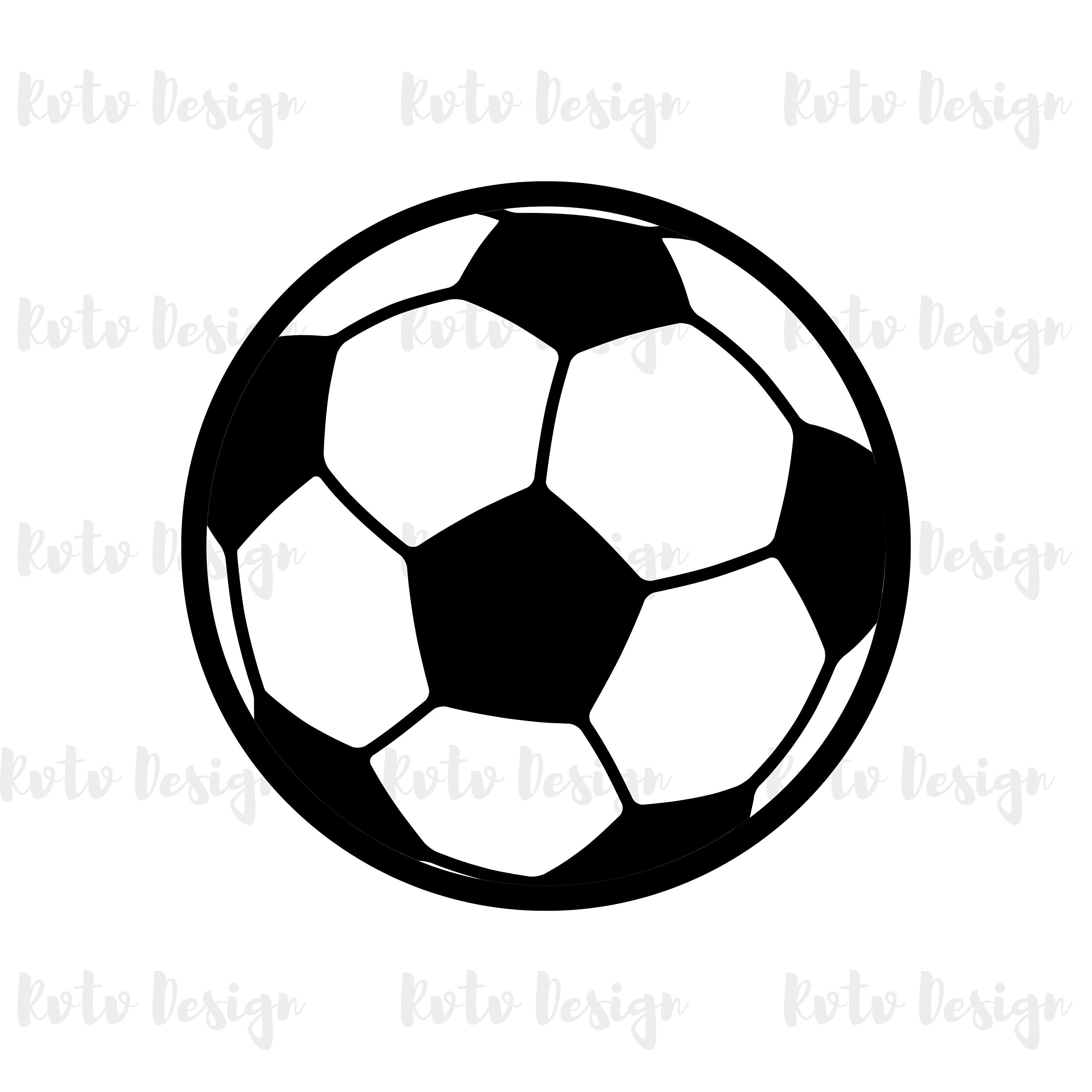 Soccer Ball, 5 Types Soccer Ball PNG Files, Football Cut Files, Soccer ...