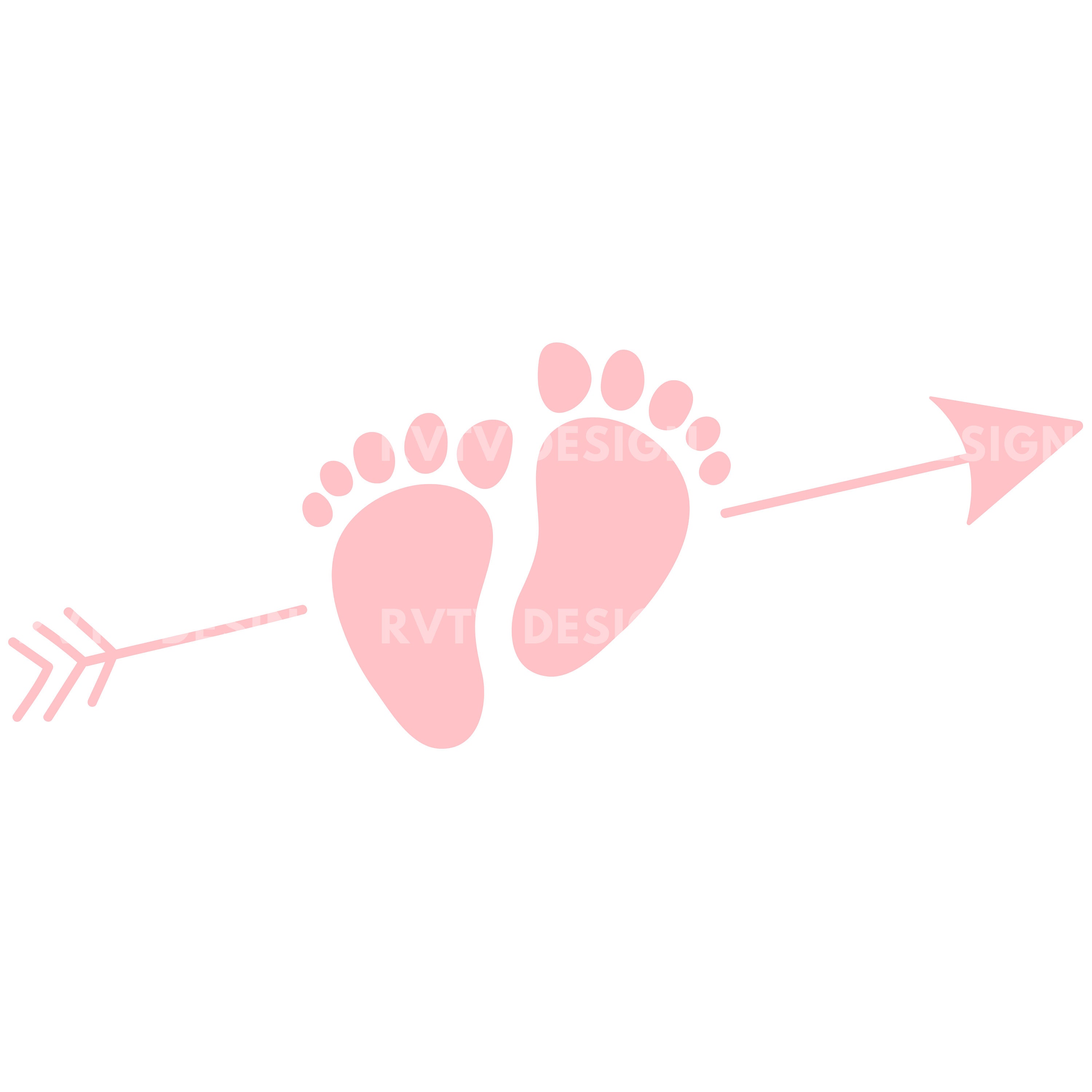 5 Types Baby Footprint, Baby Footprint, Baby Footprint PNG, Baby Feet ...