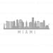 Miami PNG, Instant Download, Miami Silhouette, Miami City Png, Miami ...