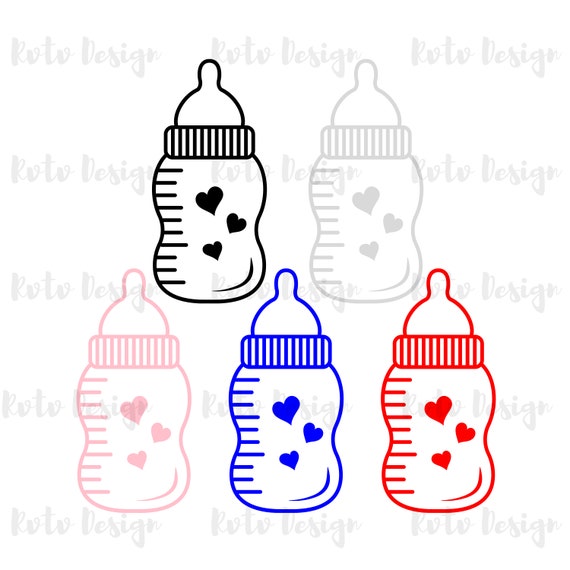 Babyfles Rand Clipart
