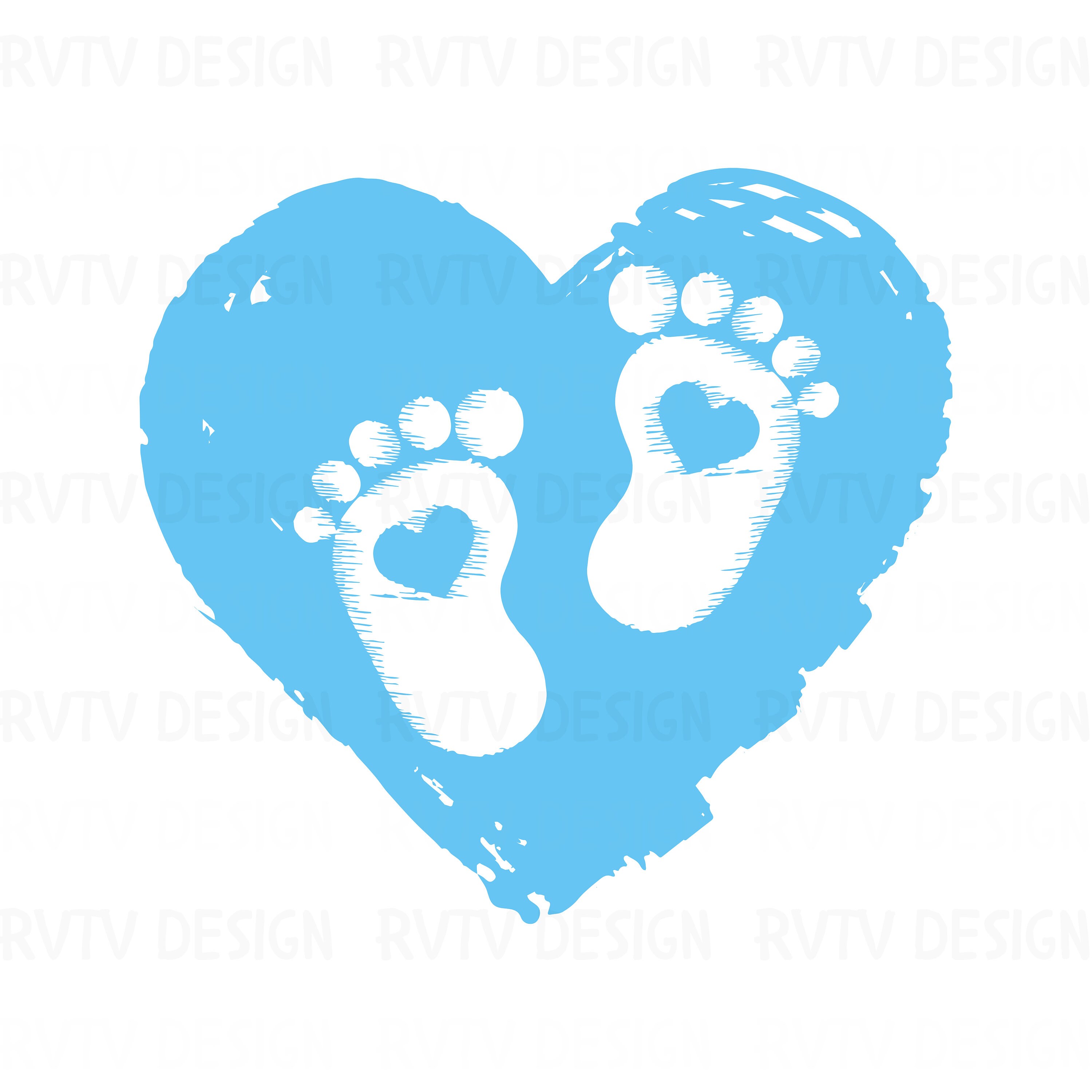 5 Types Baby Footprint, Baby Footprint, Baby Footprint PNG, Baby Feet ...