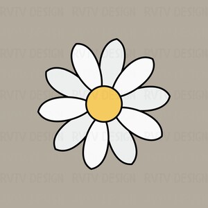 Daisy Png, 5 Types Daisy Files, Daisy Png Bundle, Daisy Flower Png ...