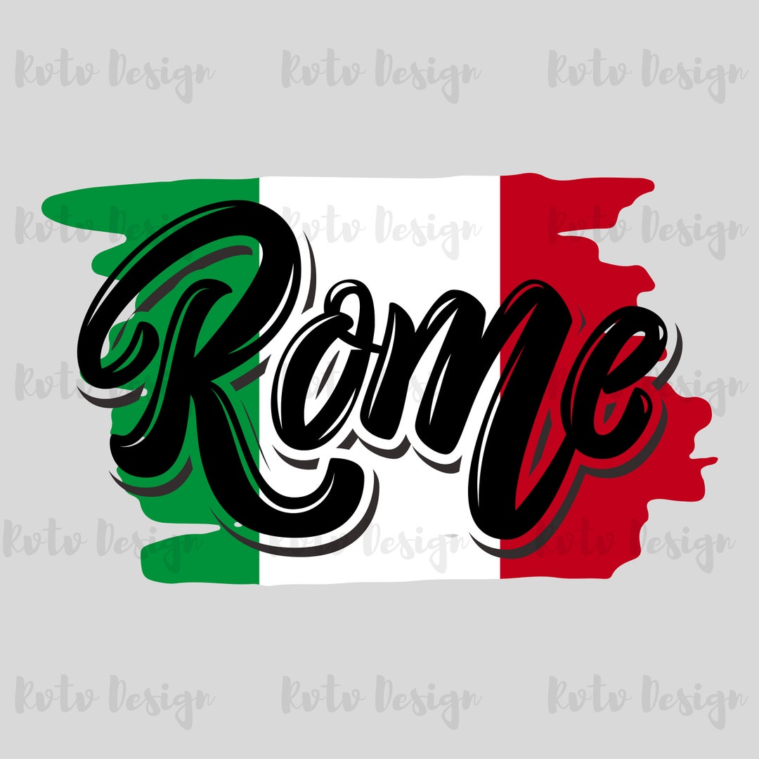 Rome Italy Flag PNG: City Design (digital Download) - Etsy