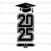 2025 Graduation Cap PNG: Clipart Cut File (digital Download) - Etsy