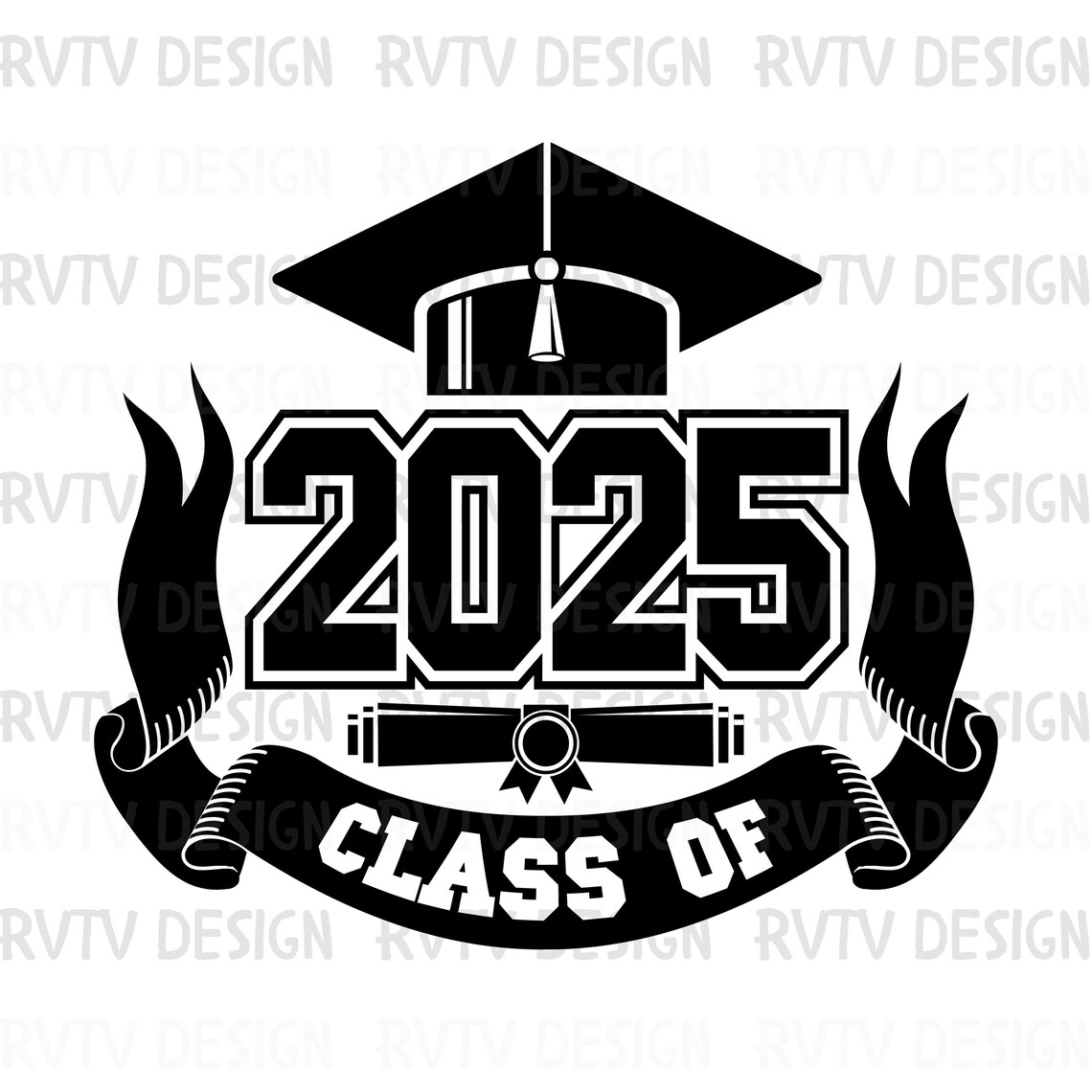 2025 Graduation Cap PNG: Clipart Cut File (digital Download) - Etsy