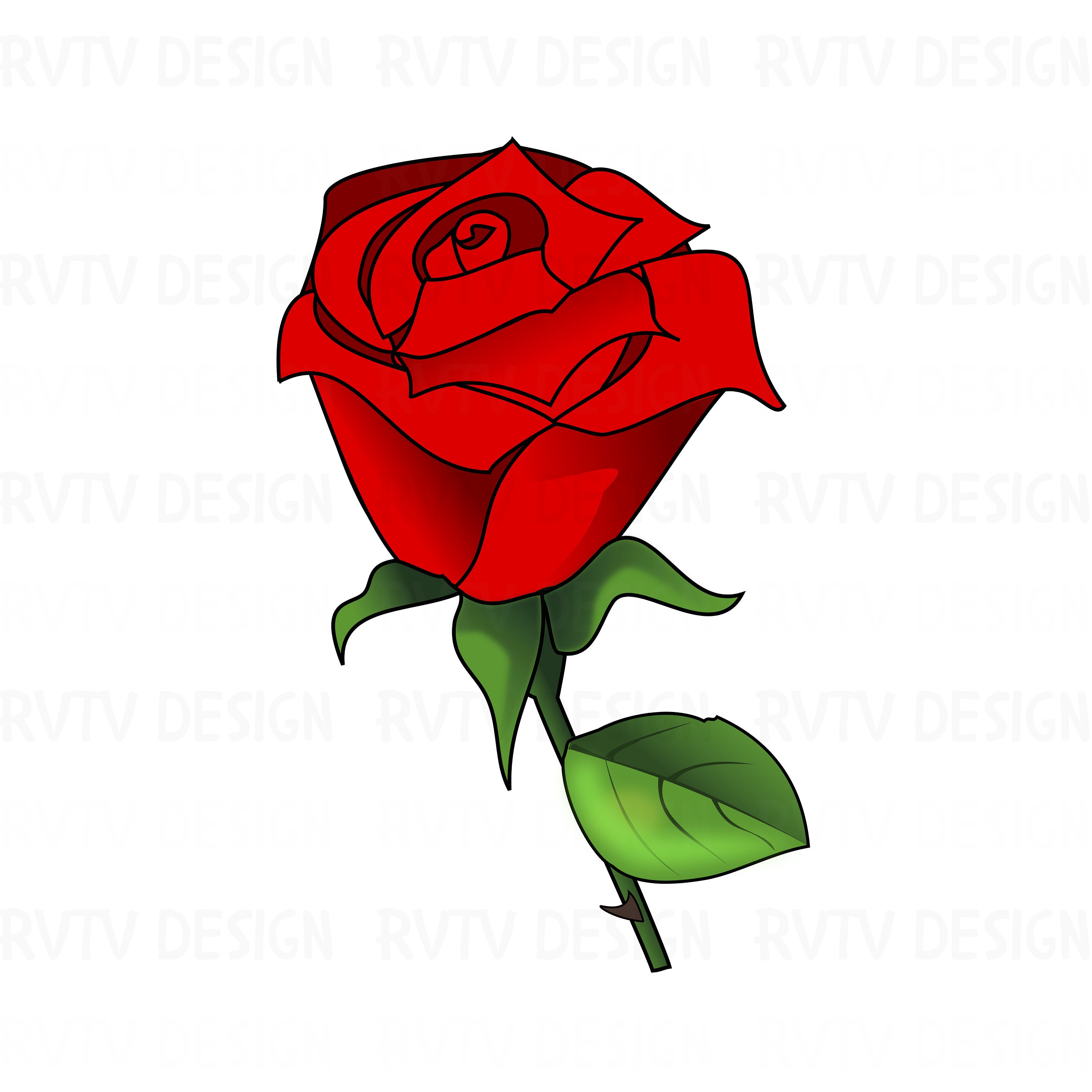 5 Types Rose Flower PNG Files, Floral Decoration PNG, Rose Png, Flower ...