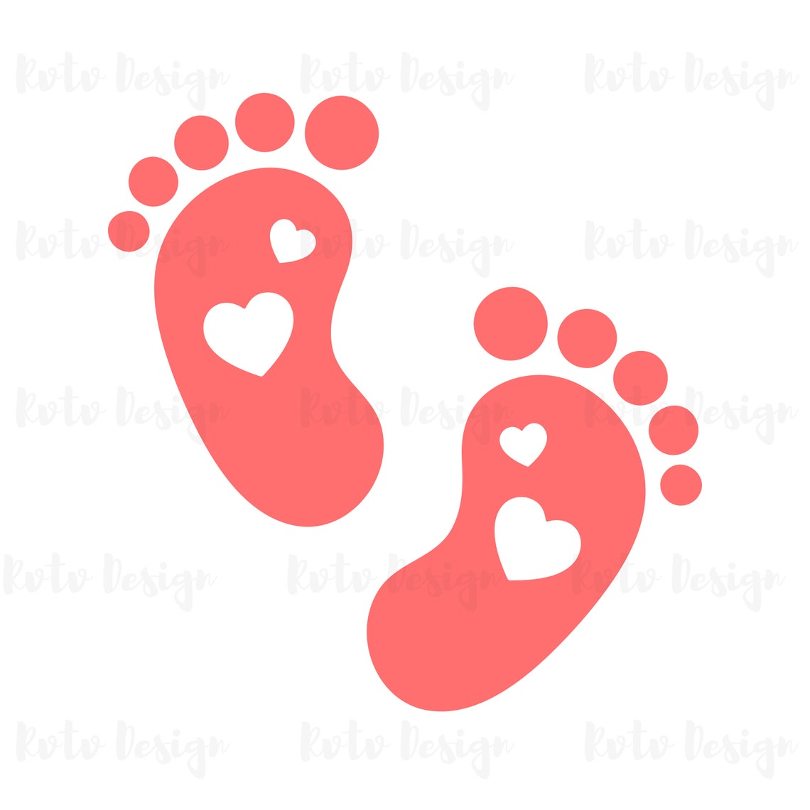 Baby Footprint Png, Baby Footprint, 4 Colors Baby Footprint, Baby Feet ...