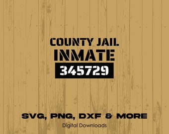 County Jail Svg - Etsy
