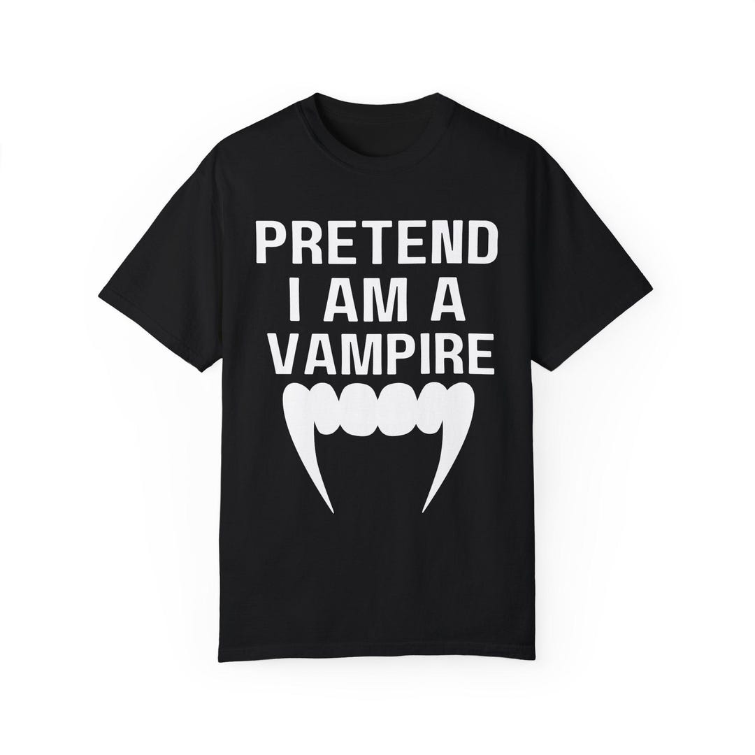 Pretend I Am A Vampire Svg, Halloween SVG, Spooky Vibes Svg, Pretend I ...