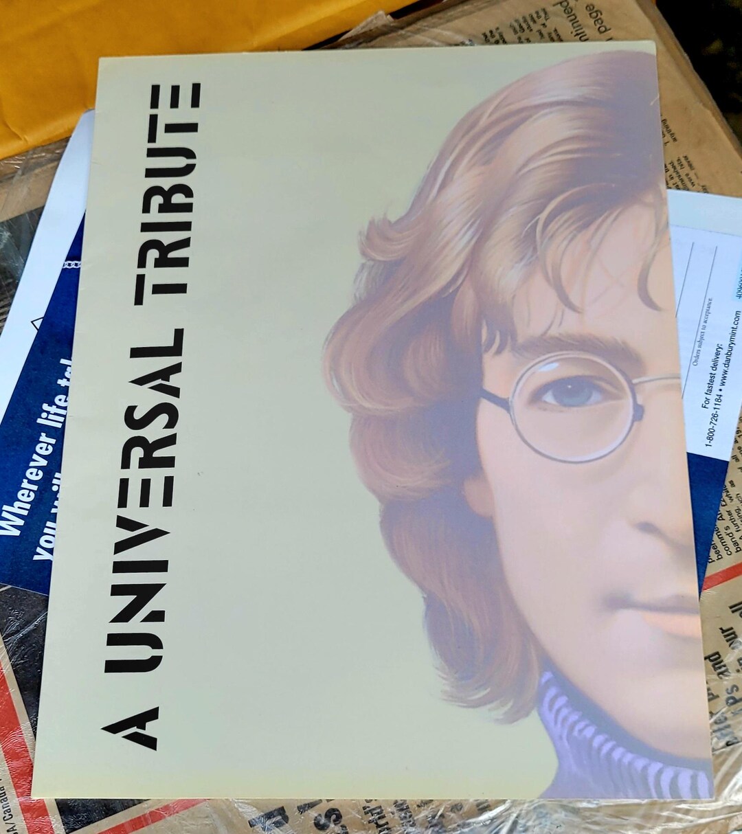 John Lennon Usps 1995 World Postal Salute.see Details - Etsy