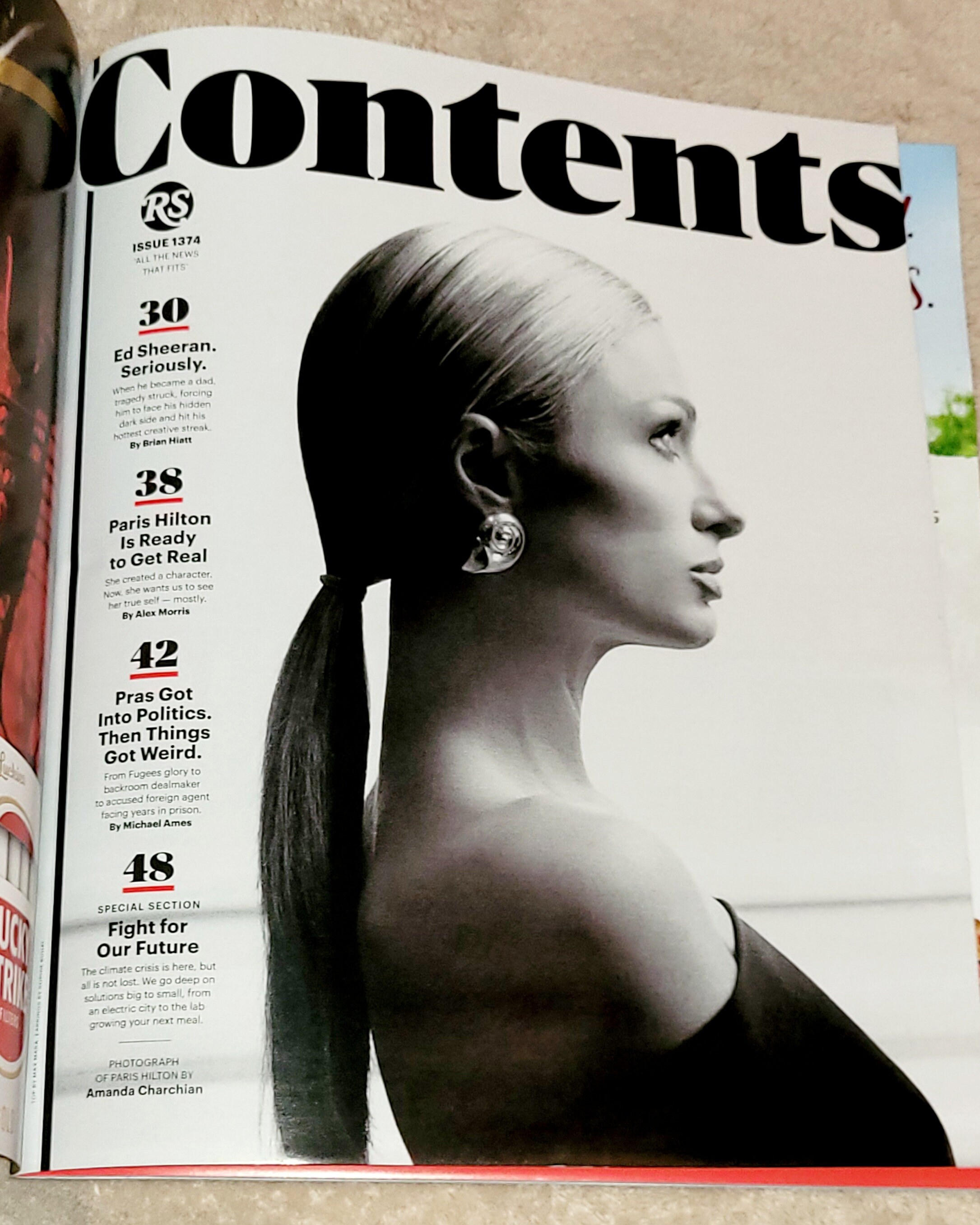 Ed Sheeran Magazine Cover