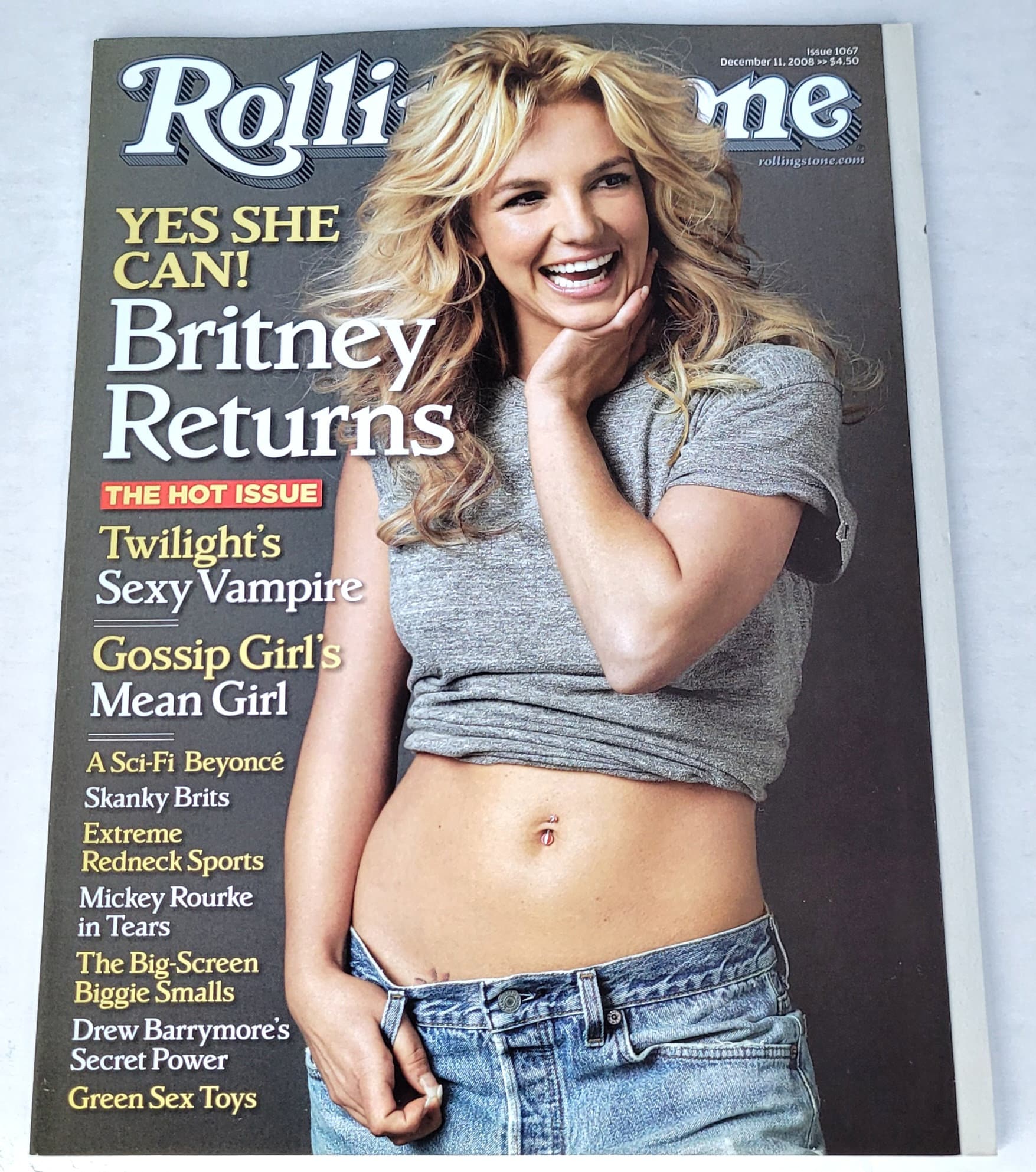 Britney Spears Rolling Stone 1998