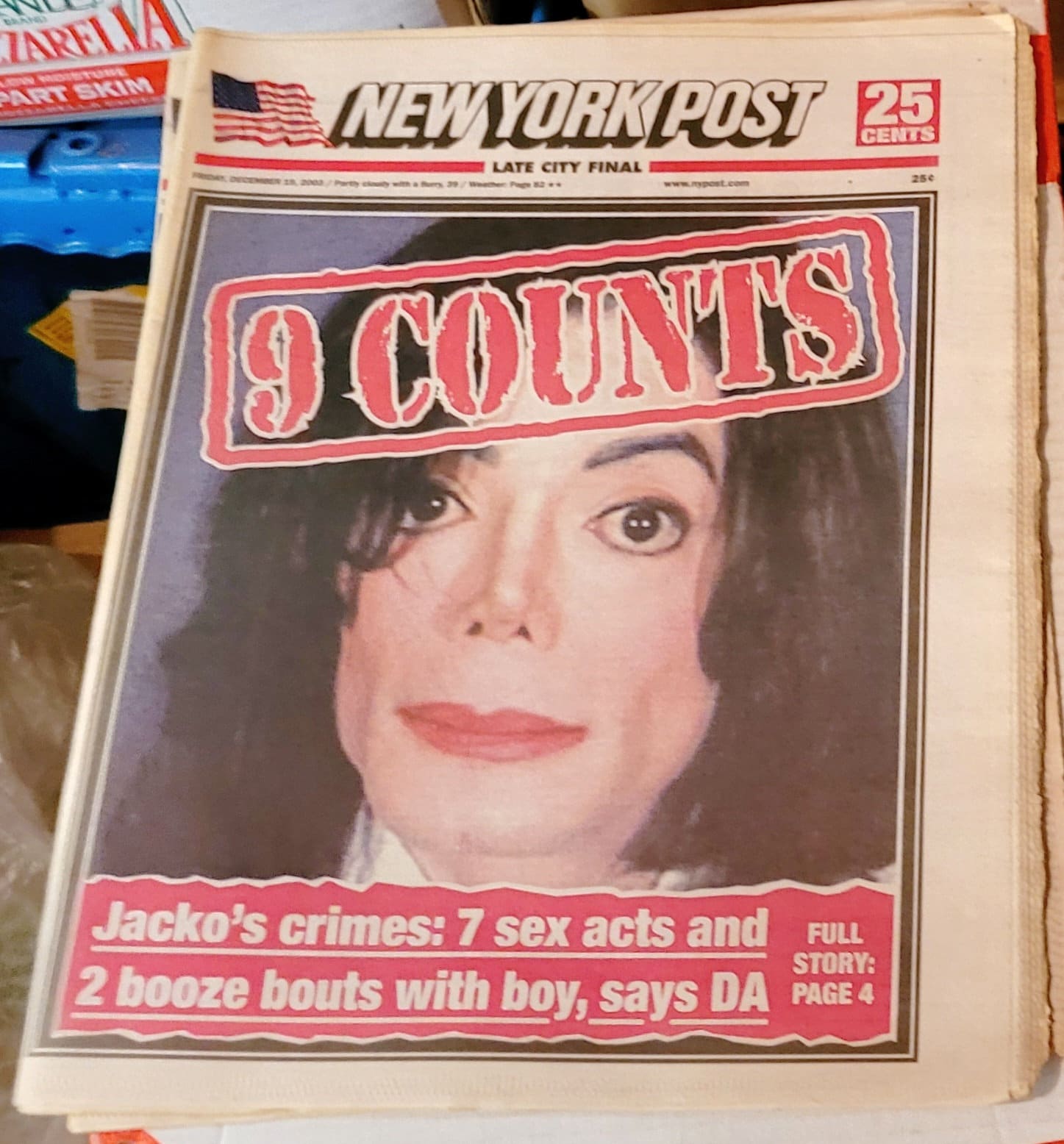 Michael Jackson 2003