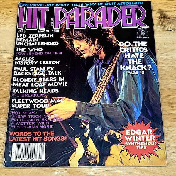 Hit Parader Magazine - Etsy