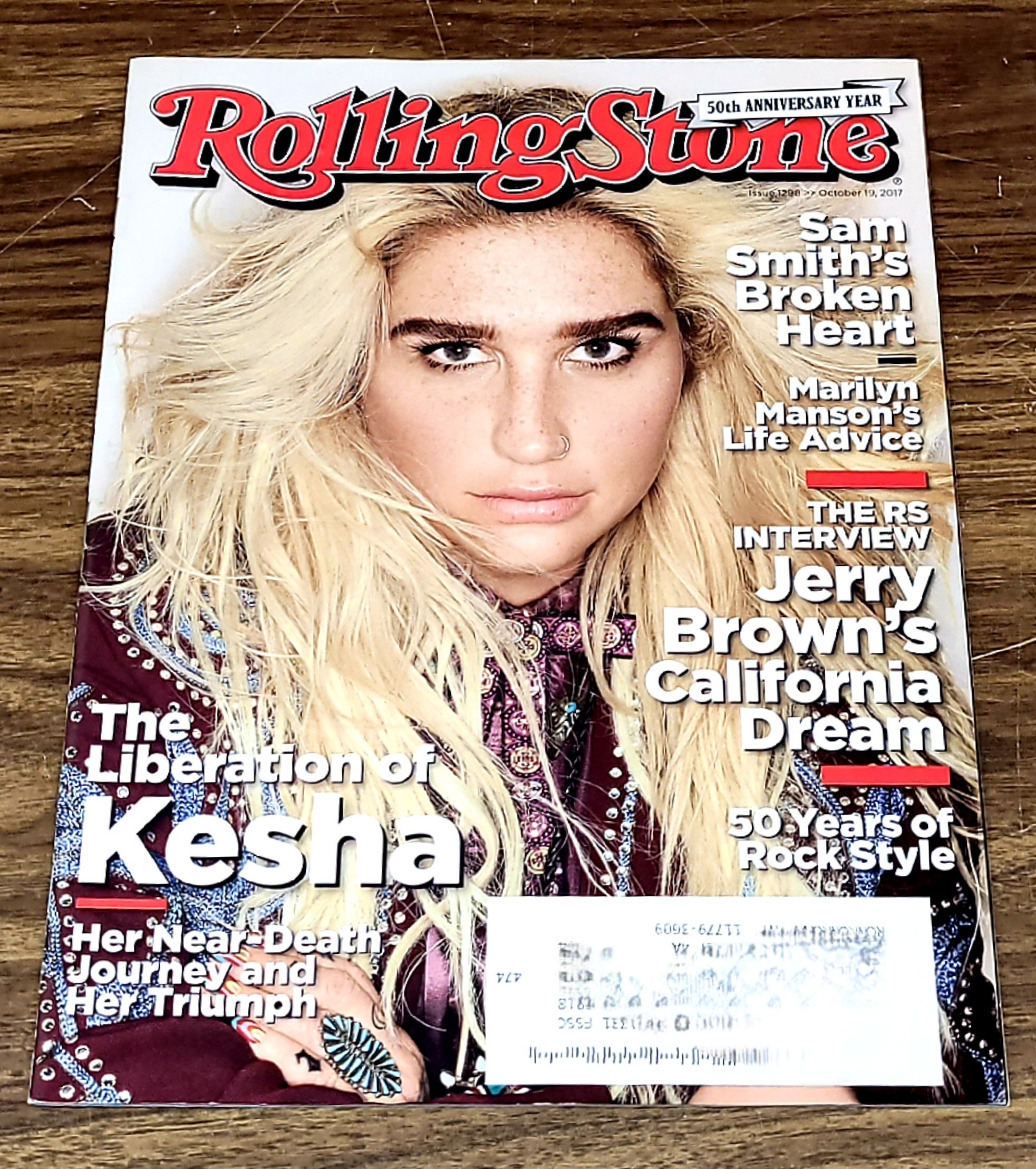Kesha Magazine Cover