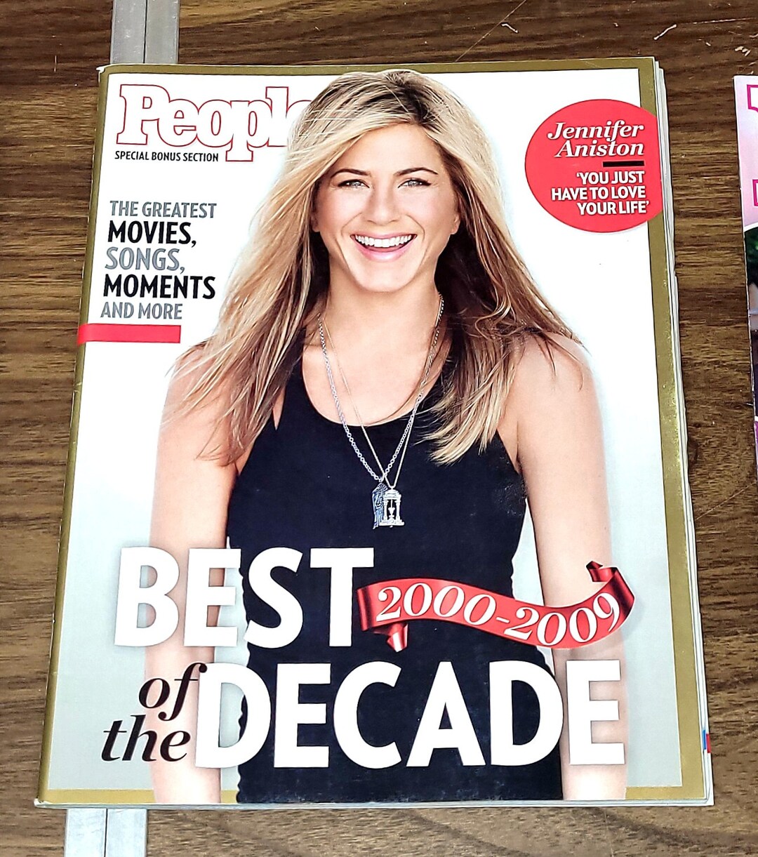 Jennifer Aniston People Magazine Best of the Decade 2000-2009 Rare ...