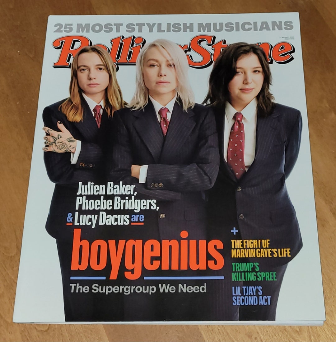 Boygenius Rare Rolling Stone Magazine Feb 2023 New Read Details - Etsy