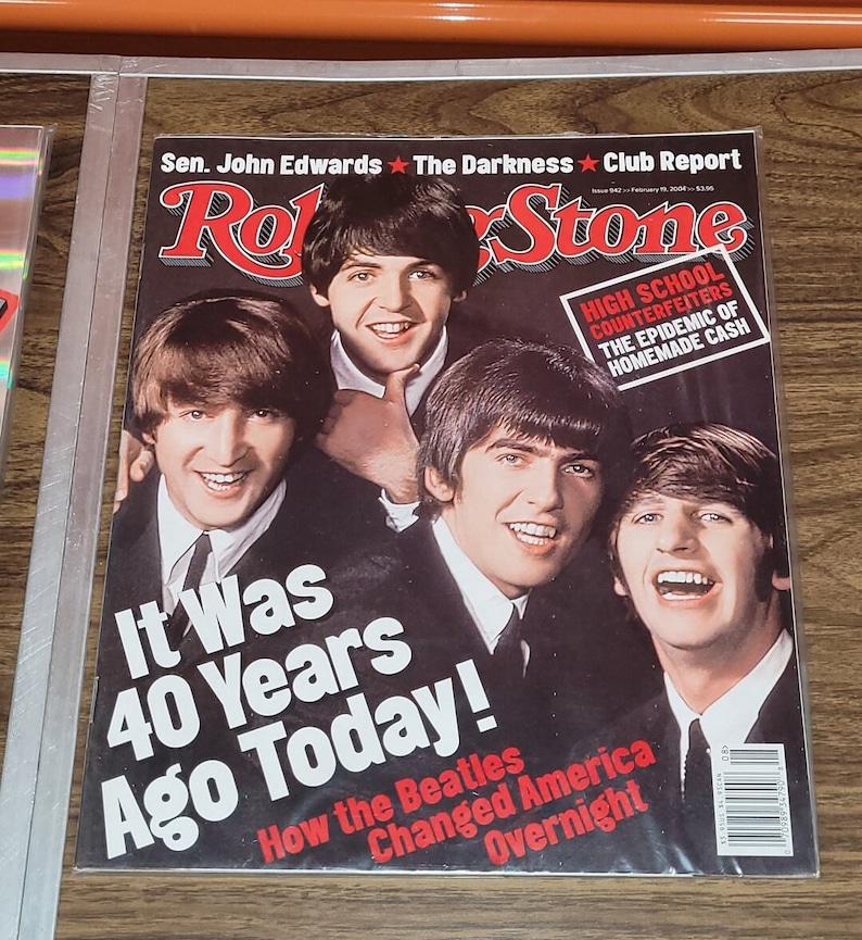 The Beatles It Was 40 Years Ago Today Rolling Stone 942 February 19 ...