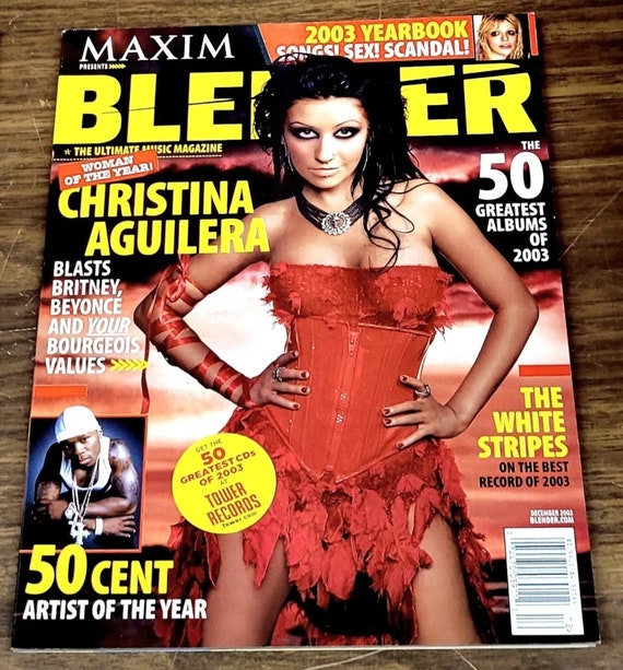 Christina Aguilera Maxim 2003