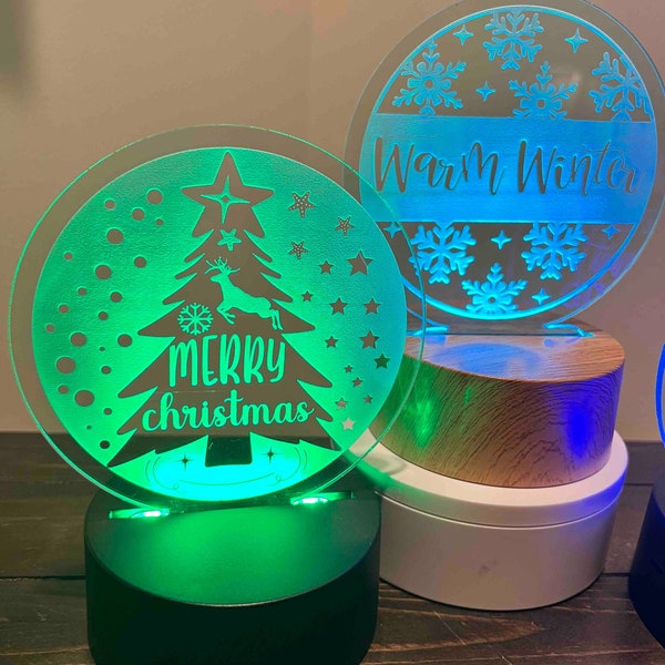 Acrylic Light up Sign - Etsy