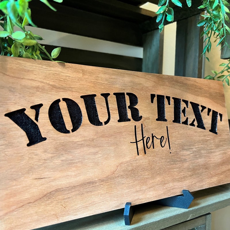 Engraved Wood Signs - Etsy
