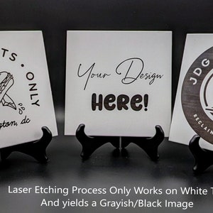 Personalized Ceramic Tile Sign | Laser Etched Ceramic Tile | Custom ...