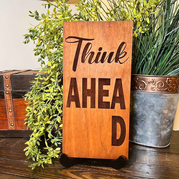 Think Sign - Etsy
