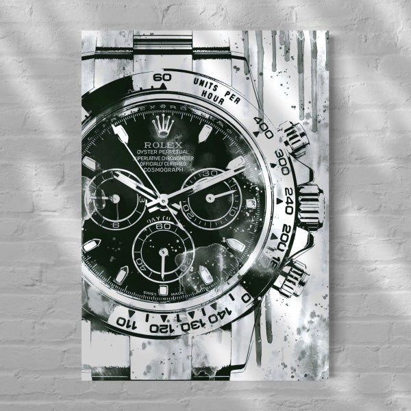 Rolex Wall Art - Etsy